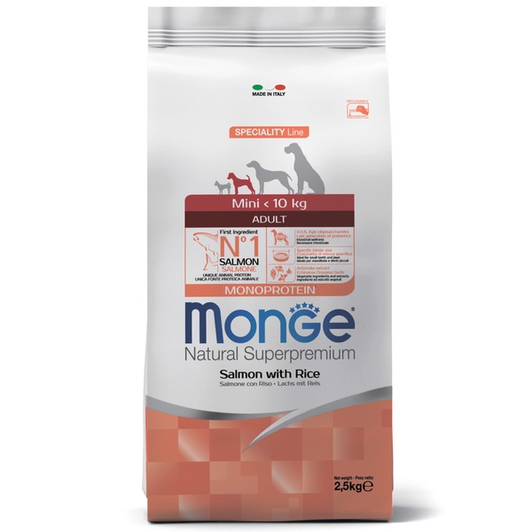 Купить Сухой корм Monge Dog Speciality Line Monoprotein Mini для ...